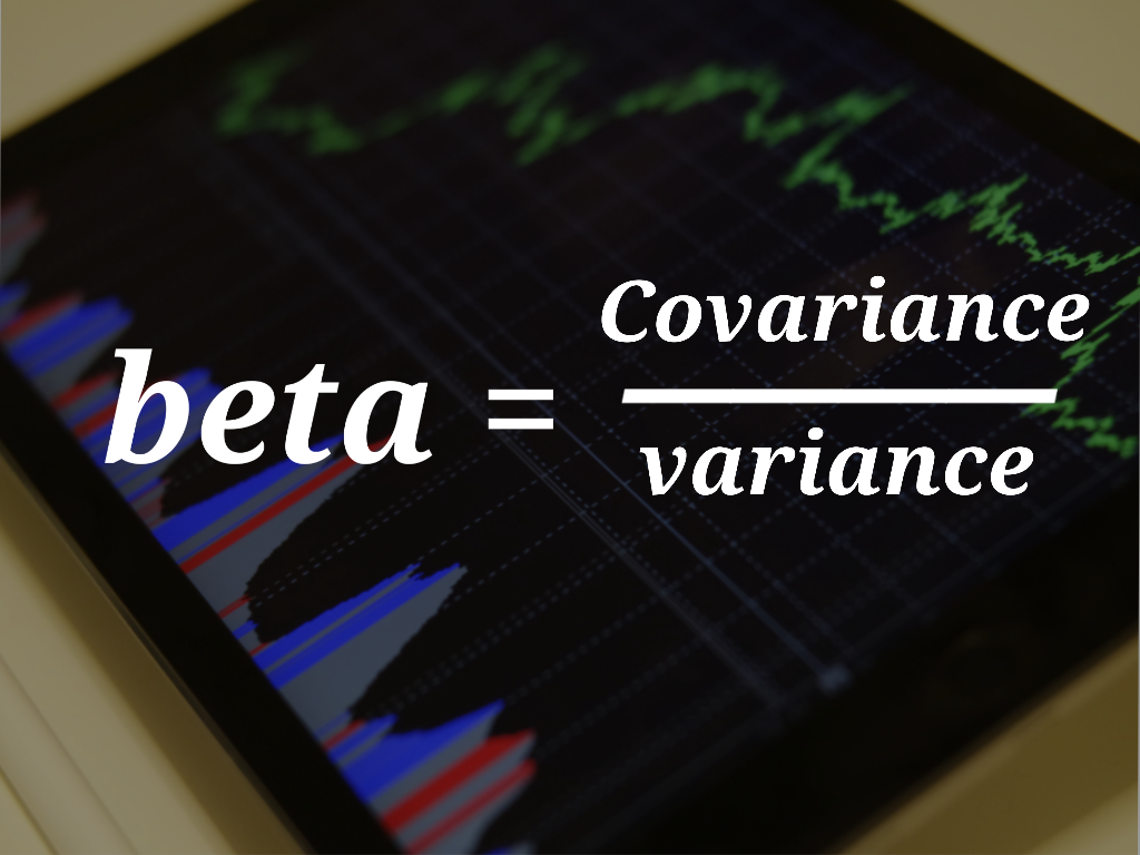 How to calculate beta in finance?